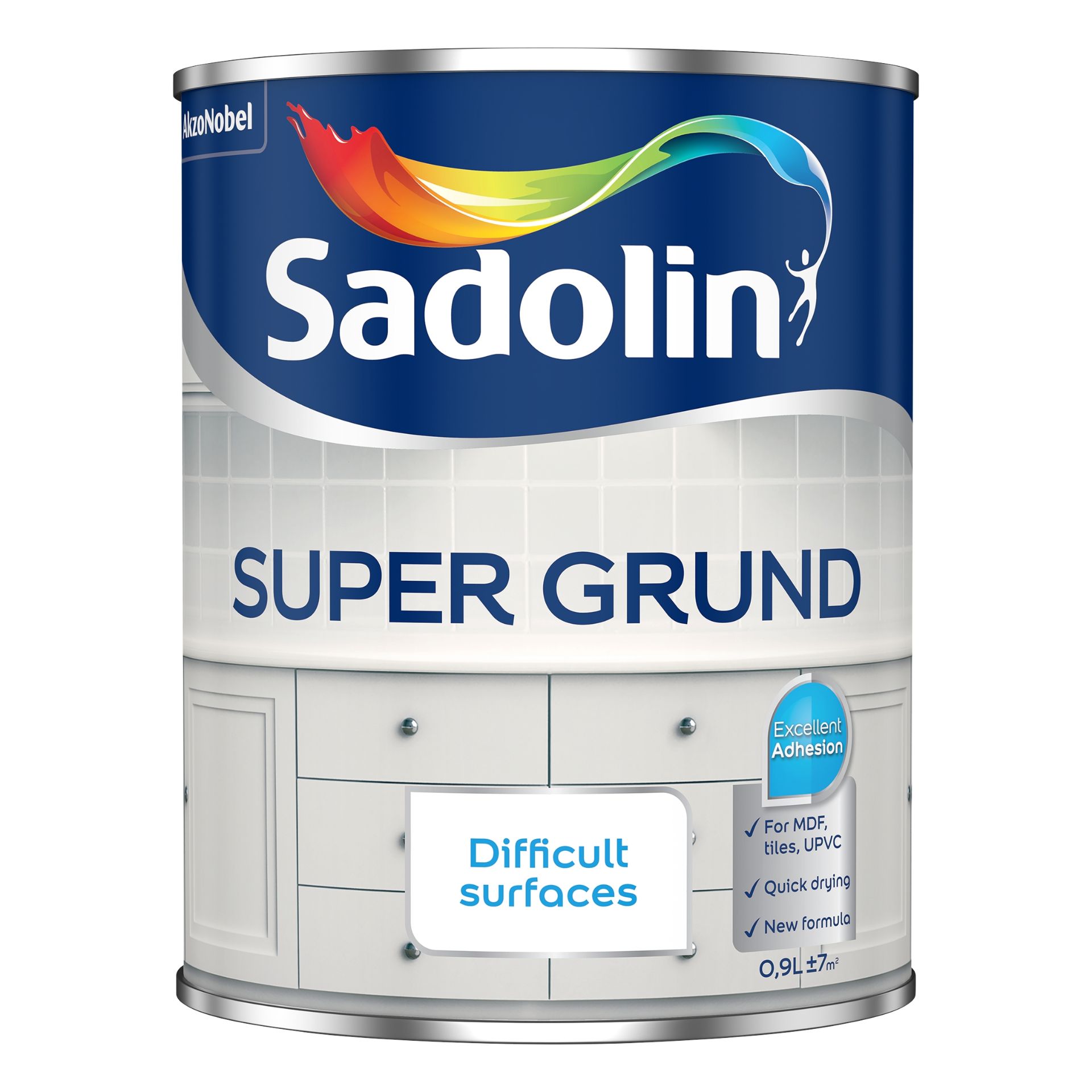 Kruntvärv Sadolin Super Grund valge BW 0,9l | Karl Bilder e-teenindus