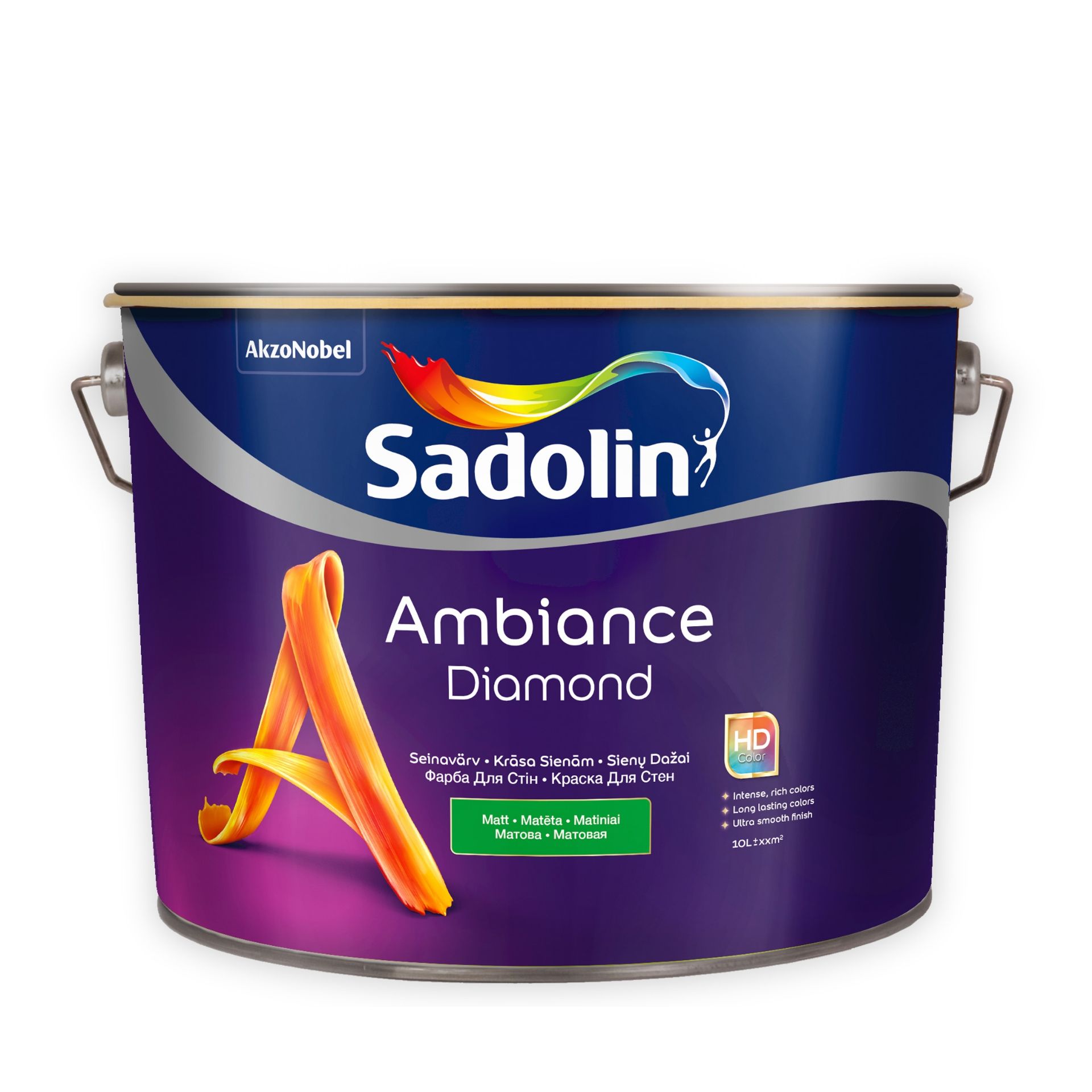 Seinavärv Sadolin Ambiance Diamond valge BW 10l | Karl Bilder e-teenindus