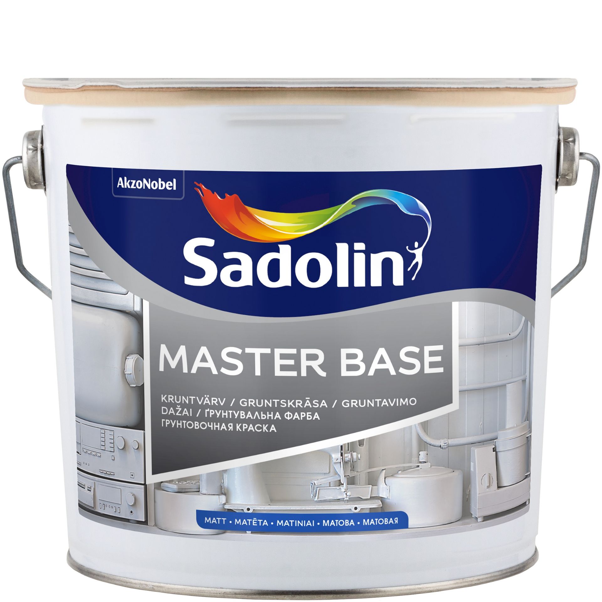 Kruntvärv Sadolin Master Base valge 2,5l | Karl Bilder e-teenindus